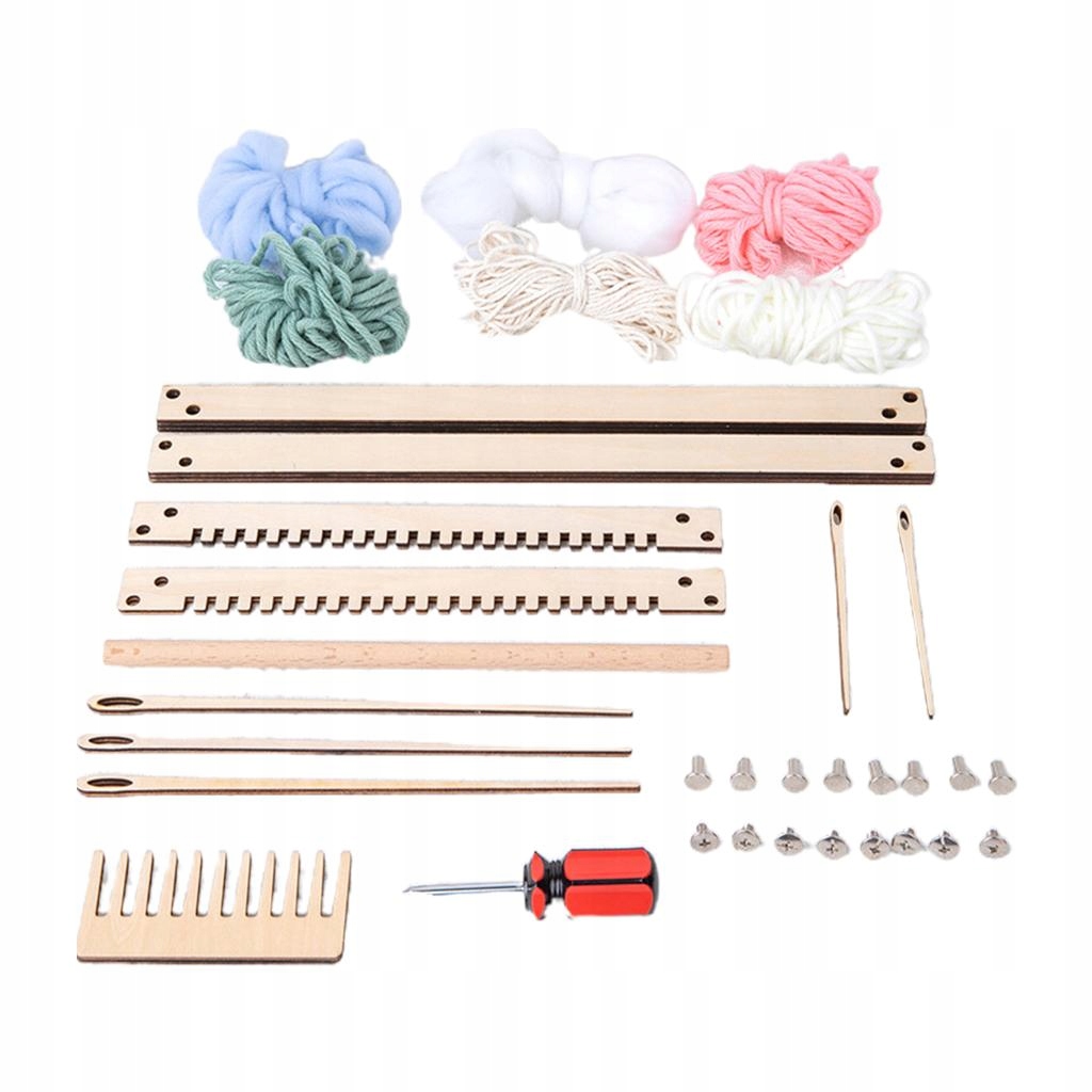 Zestaw do krosna rzemieślniczego DIY Looms Tool - 12254079068 ...