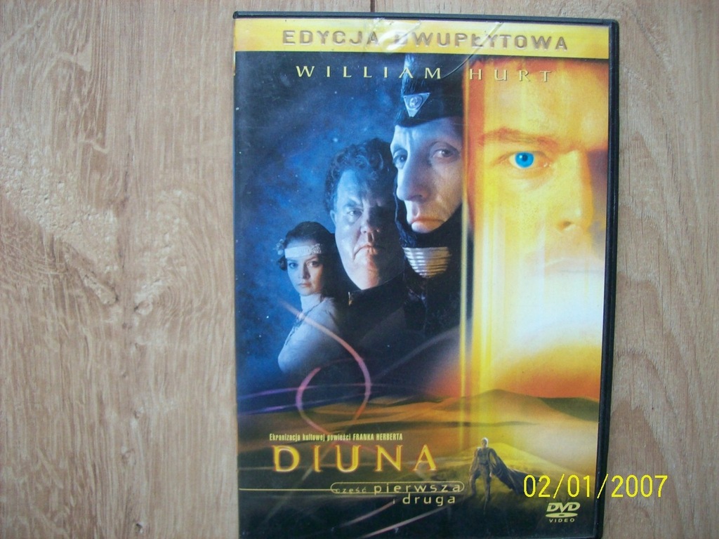Serial DIUNA (2000 rok) kompletny 2xDVD część 1-2 czas 274 minuty BDB ...