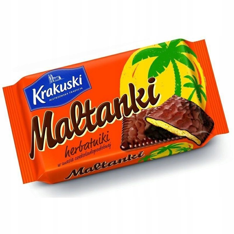 Krakuski Maltanki w czekoladzie 80g - 10946694562 - oficjalne archiwum ...