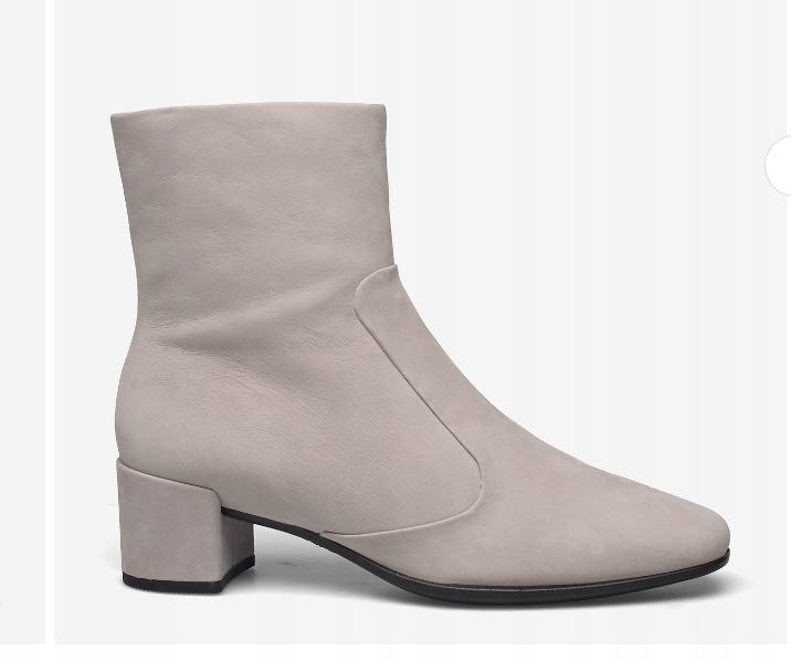 ECCO DAMSKIE BOTKI SKÓRZANE NA OBCASIE 35 1KCO - 12837025768 - oficjalne archiwum Allegro