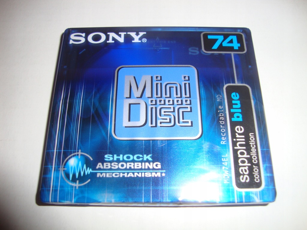 MiniDisc SONY color collection MDW- 74EN - 10832131052 - oficjalne ...