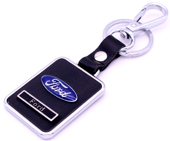 FORD brelok, breloczek brylok do kluczy skórzany - 7379780907 ...