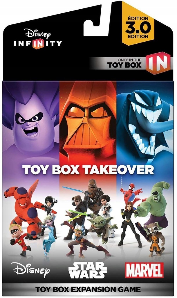 DISNEY INFINITY TOY BOX TAKEOVER 3.0 MARVEL - 7934916334 - oficjalne ...