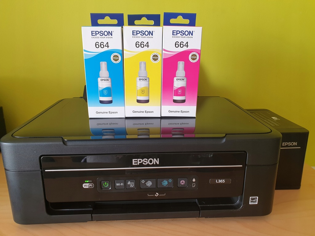 Drukarka Epson L365 ecotank CISS + gratis - 12230516566 - oficjalne ...