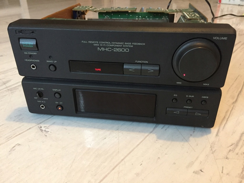 WIEŻA SONY MHC-2600 - 13301532491 - oficjalne archiwum Allegro