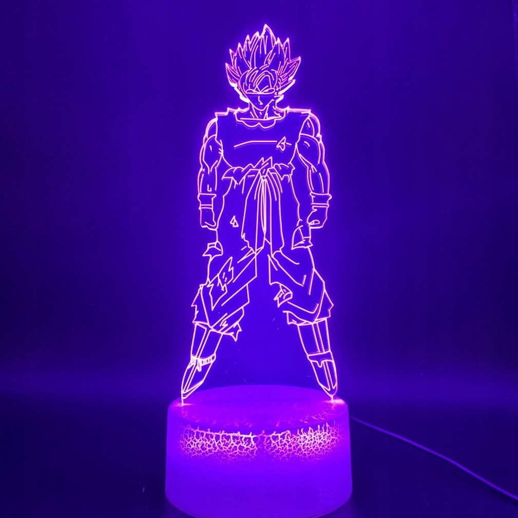 Dragon Ball USB 3D Lampka nocna Anime stołowa LED - 11854867137 ...