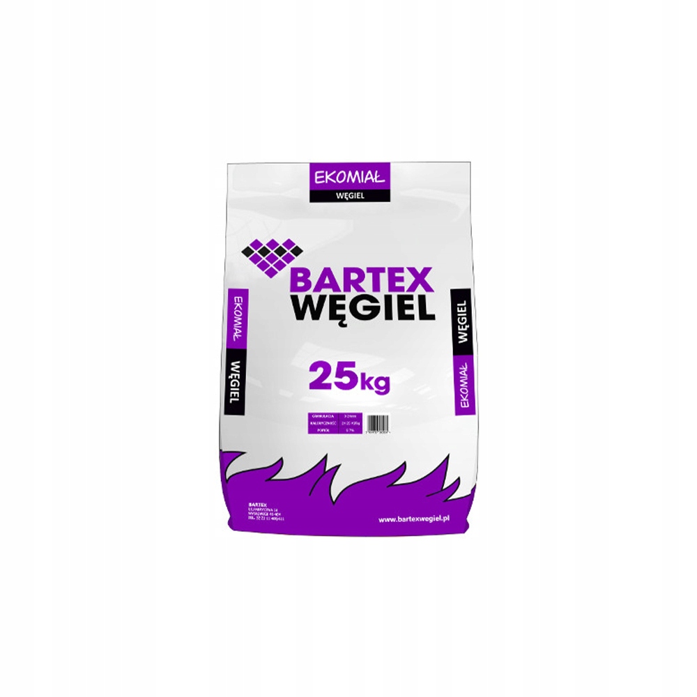Węgiel Miał – BARTEX - 24-25 MJ/kg - Pakowany 25kg - Paleta 1000KG - 16855578862 - oficjalne ...