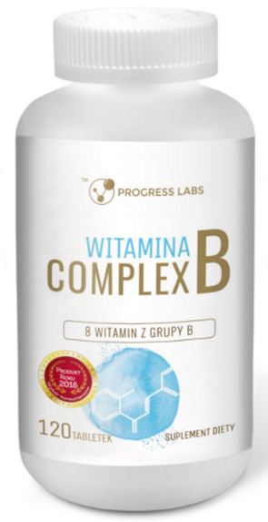 Witamina B Complex B1 B2 B3 B5 B6 B7 B9 B12 120szt 6896933689
