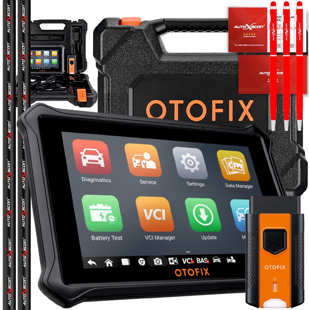 TESTER DIAGNOSTYCZNY by AUTEL Otofix D1 LITE J.PL - 12763035742 ...