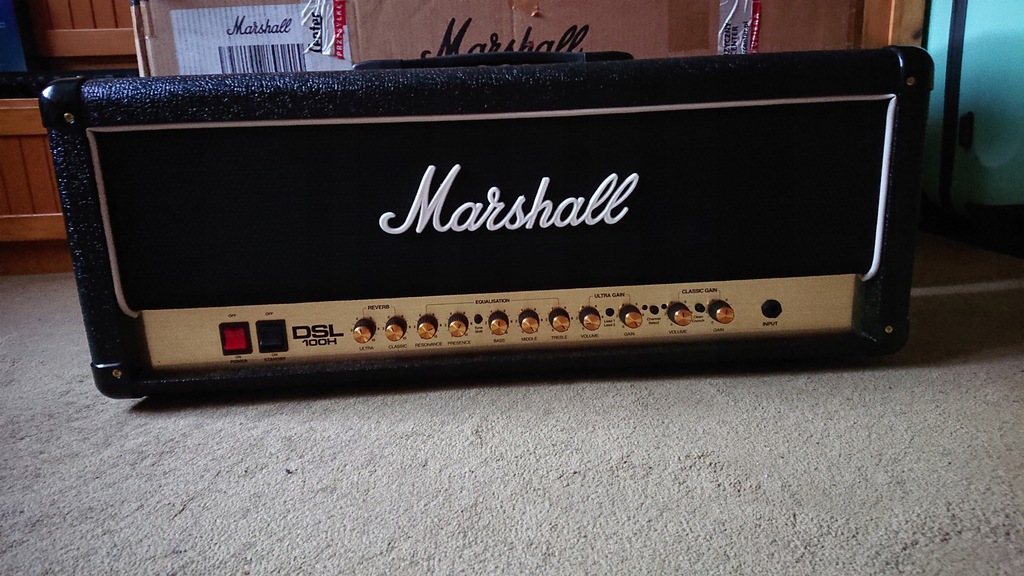 Wzmacniacz gitarowy Marshall DSL 100H - 12419853927 - oficjalne archiwum Allegro