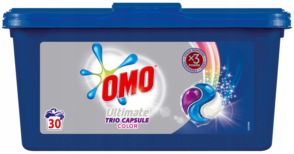 Omo Ultimate Color Trio Kapsułki Prania 30 sztuk - 9524217573 ...
