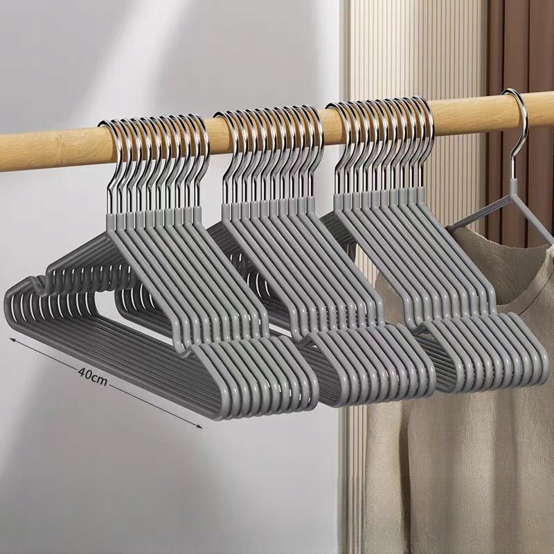 New solid color clothes hangers, non-slip, non-trace, clothing support ...