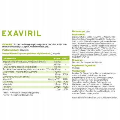 EXAVIRIL TABLETKI NA EREKCJĘ 4 KAPSUŁKI - 7837310364 - oficjalne ...