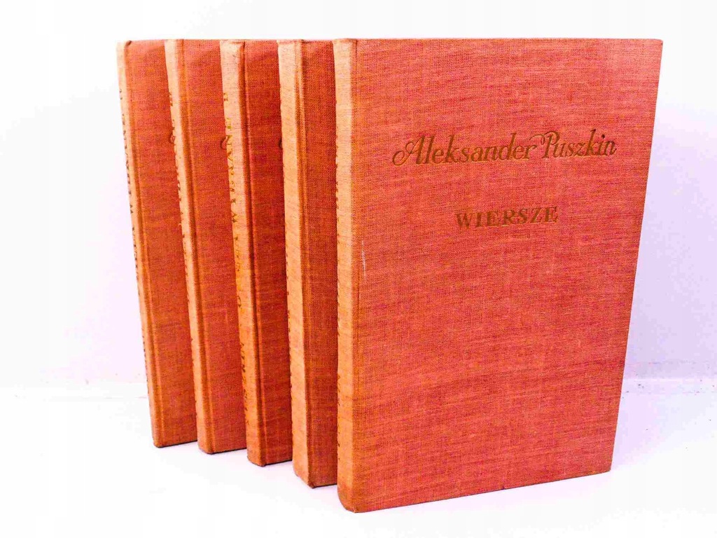 ALEKSANDER PUSZKIN WIERSZE TOM I-VI - 12648288710 - oficjalne archiwum ...
