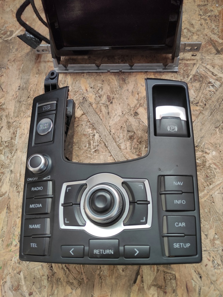 AUDI A8 D3 PANEL STEROWANIA MMI 3G HIGH 4E0910611 - 12227480555 - oficjalne archiwum Allegro