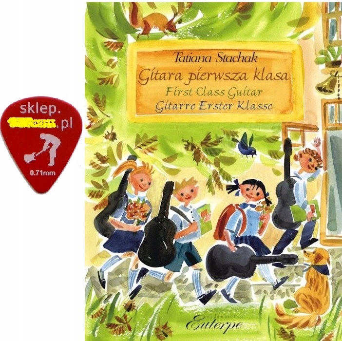 GITARA PIERWSZA KLASA Tatiana Stachak - PODRĘCZNIK - 12585956770 - oficjalne archiwum Allegro