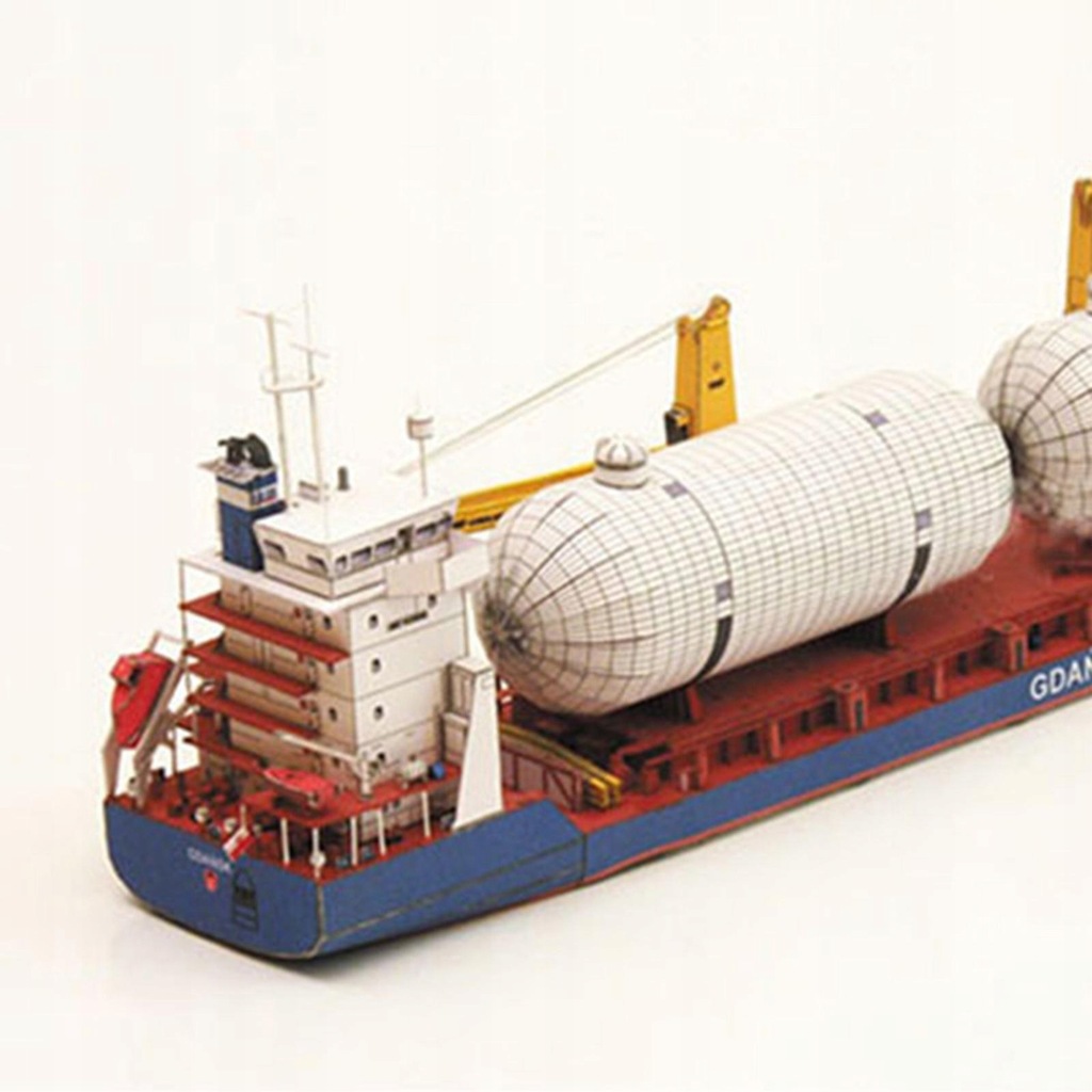 Statek papierowy Model papieru 3D Zestaw statku - 11590591926 ...