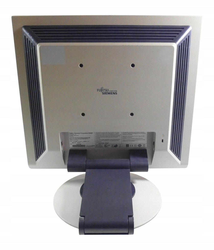 Monitor LCD 19 FUJITSU SIEMENS D-80807 kl. A - 8588448940 - oficjalne ...