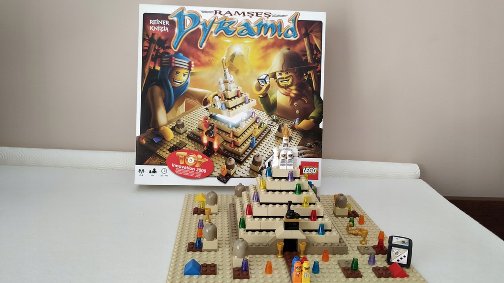 Lego 3843 Ramses Pyramid Gra Planszowa KOMPLET - 12053111449 ...