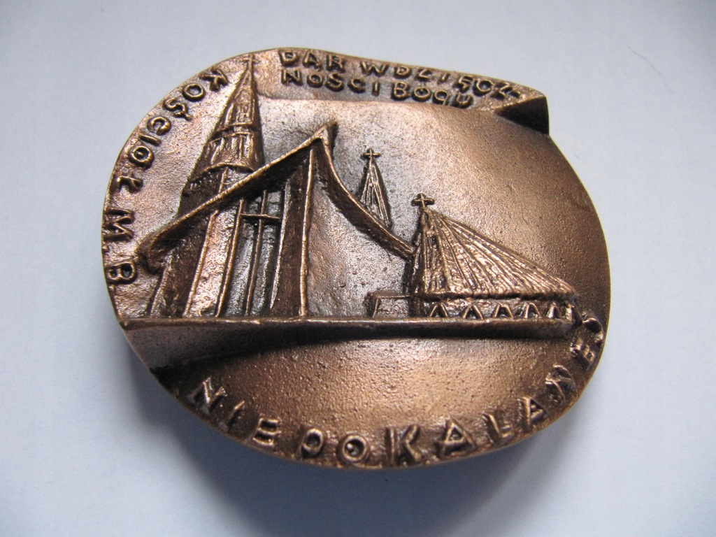 Dar wdzięczności Bogu. Medal B. CHROMY - 14579642159 - oficjalne ...