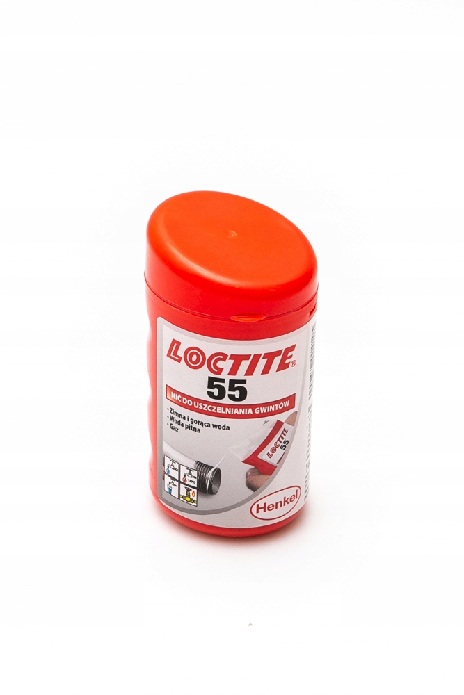LOCTITE 55 SZNUREK NITKA NIĆ TEFLONOWA teflon 160m - 8913788428 ...