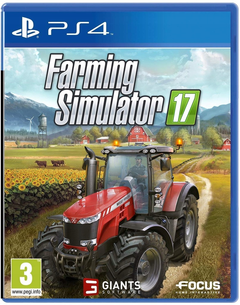 Farming Simulator 17 PlayStation PS4 po Polsku PL - 8166999847 ...