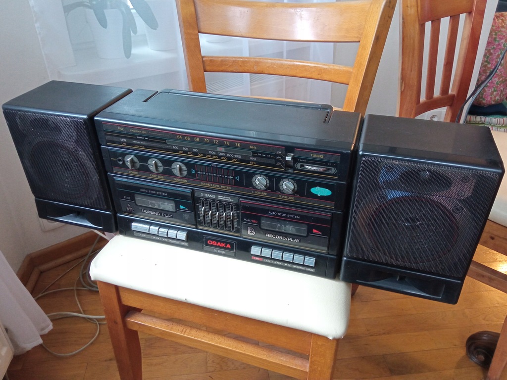 Radio-magnetofon OSAKA GE-898 - 14384014199 - oficjalne archiwum Allegro