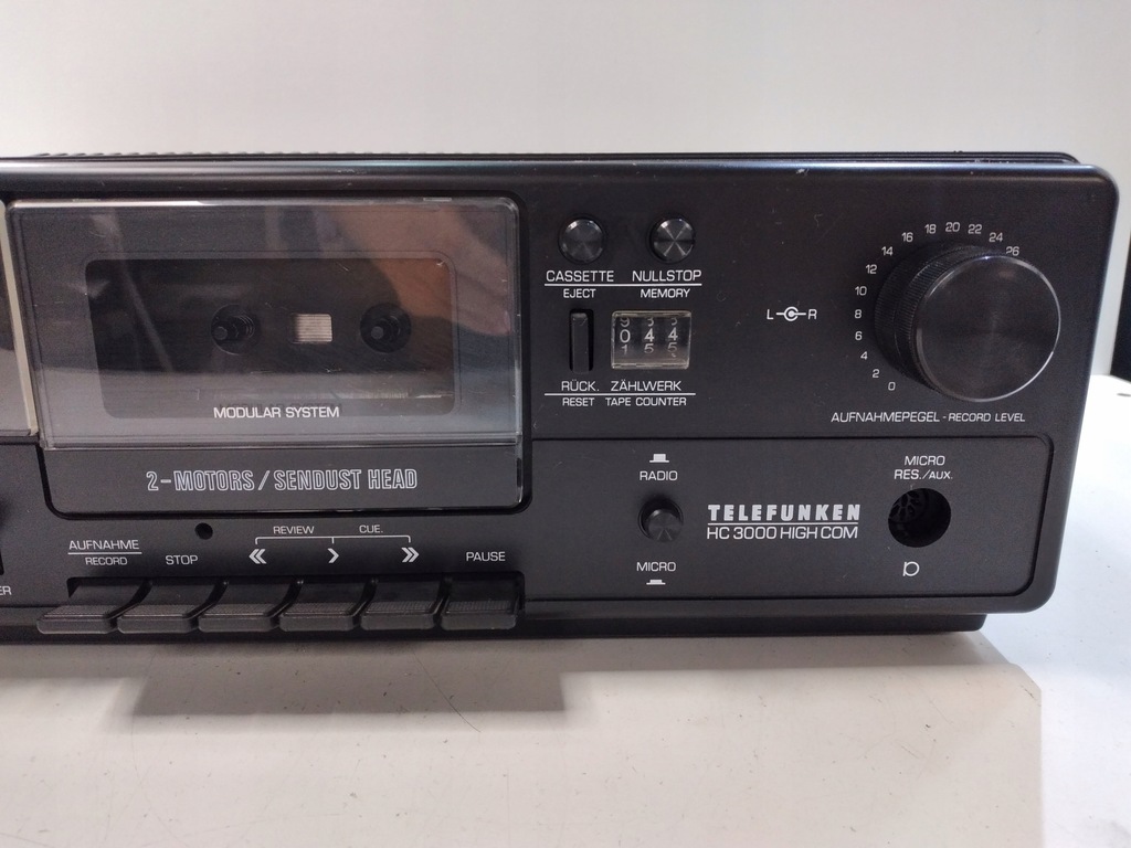 Magnetofon kasetowy TELEFUNKEN HC 3000 HIGH COM - 14287177589 ...