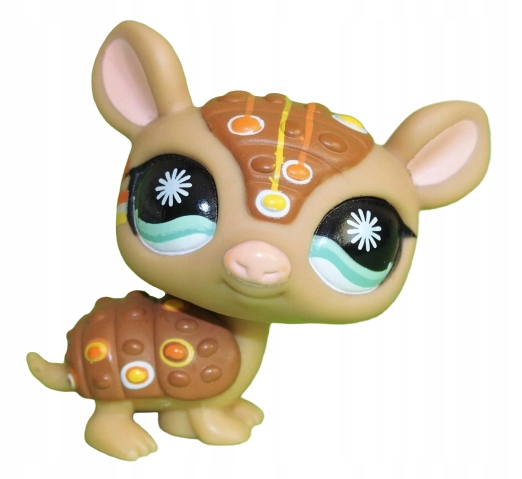 PANCERNIK #1007 Littlest Pet Shop LPS malowany - 12602789719 ...
