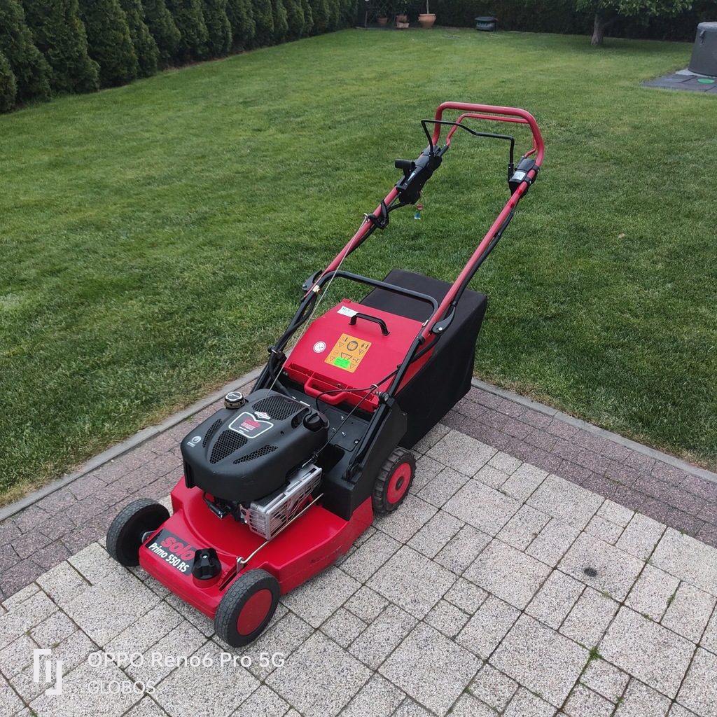 Kosiarka spalinowa SOLO 550 RS rozrusznik + napęd - 13700279068 - oficjalne archiwum Allegro