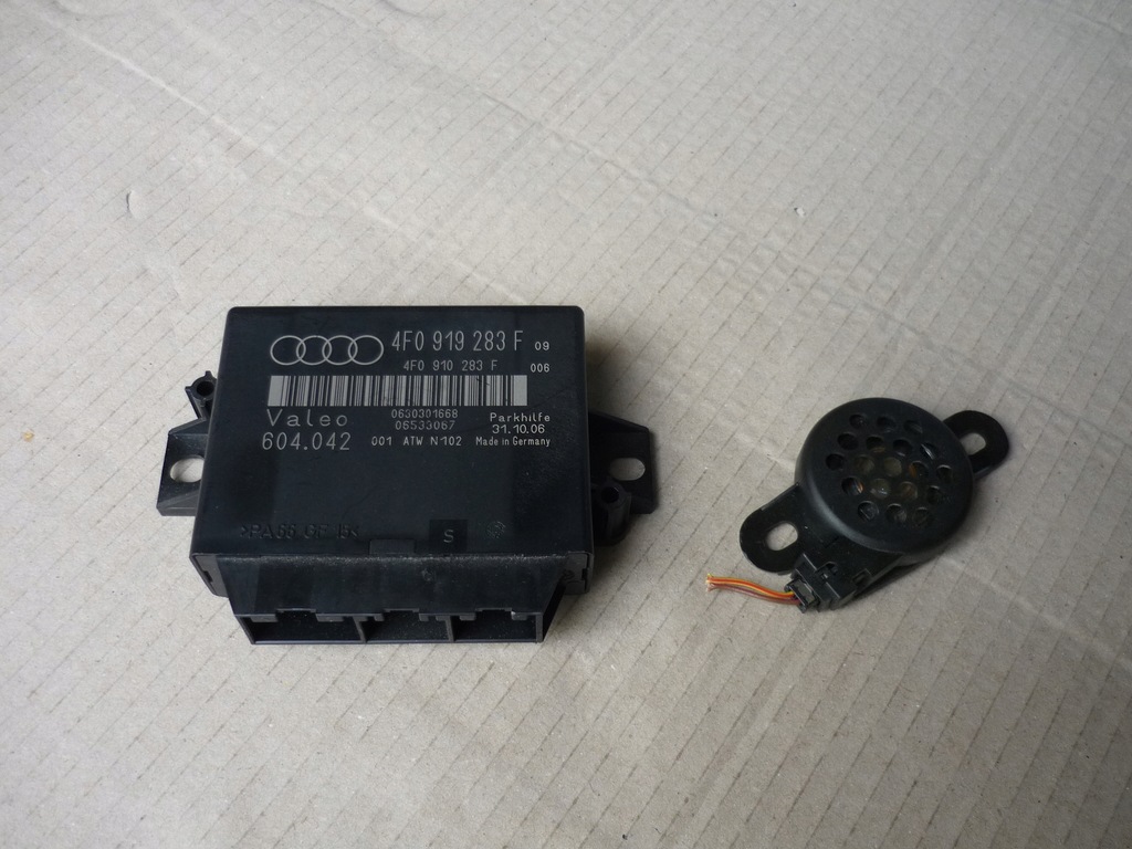 MODUŁ STEROWNIK PDC + GŁOŚNIK BUZZER AUDI A6 C6 - 12401790638 - oficjalne archiwum Allegro
