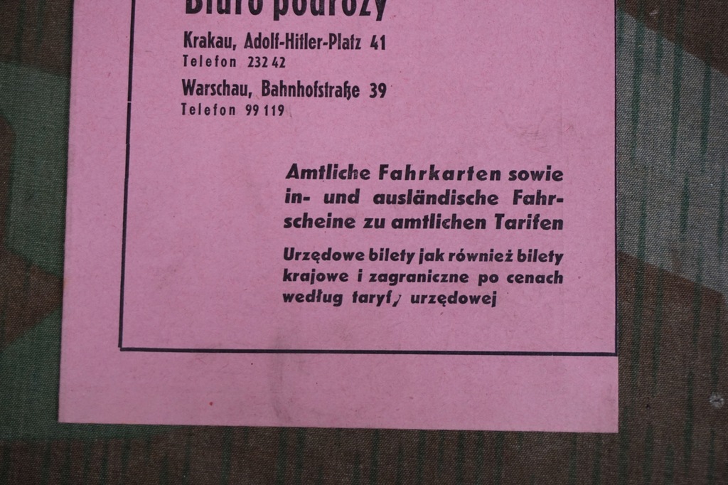 Mapa połączenia kolejowe III Rzesza 1941 rozkład - 11597268598 ...