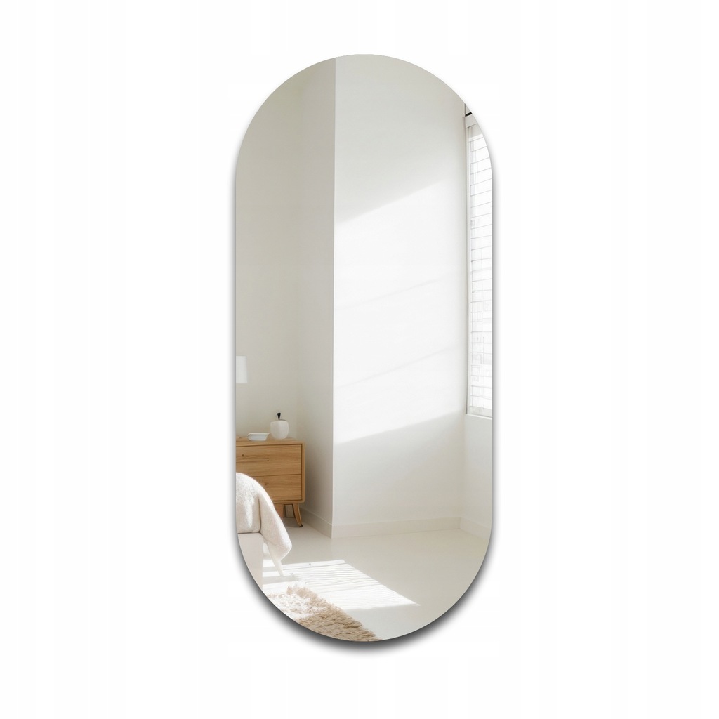 Lustro łazienkowe owalne NIKO 60x180 - 13092831117 - oficjalne archiwum Allegro