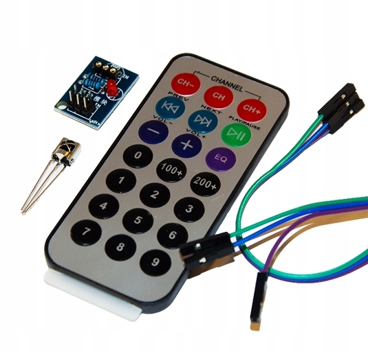 Moduł Odbiornik IR podczerwieni ARDUINO AVR ARM - 7995480292 ...