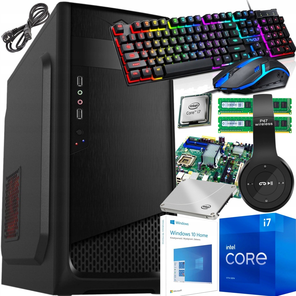 KOMPUTER CORE I7 4X 3,9GHZ 16GB 500SSD WIN10 PROFI - 12745774917 ...