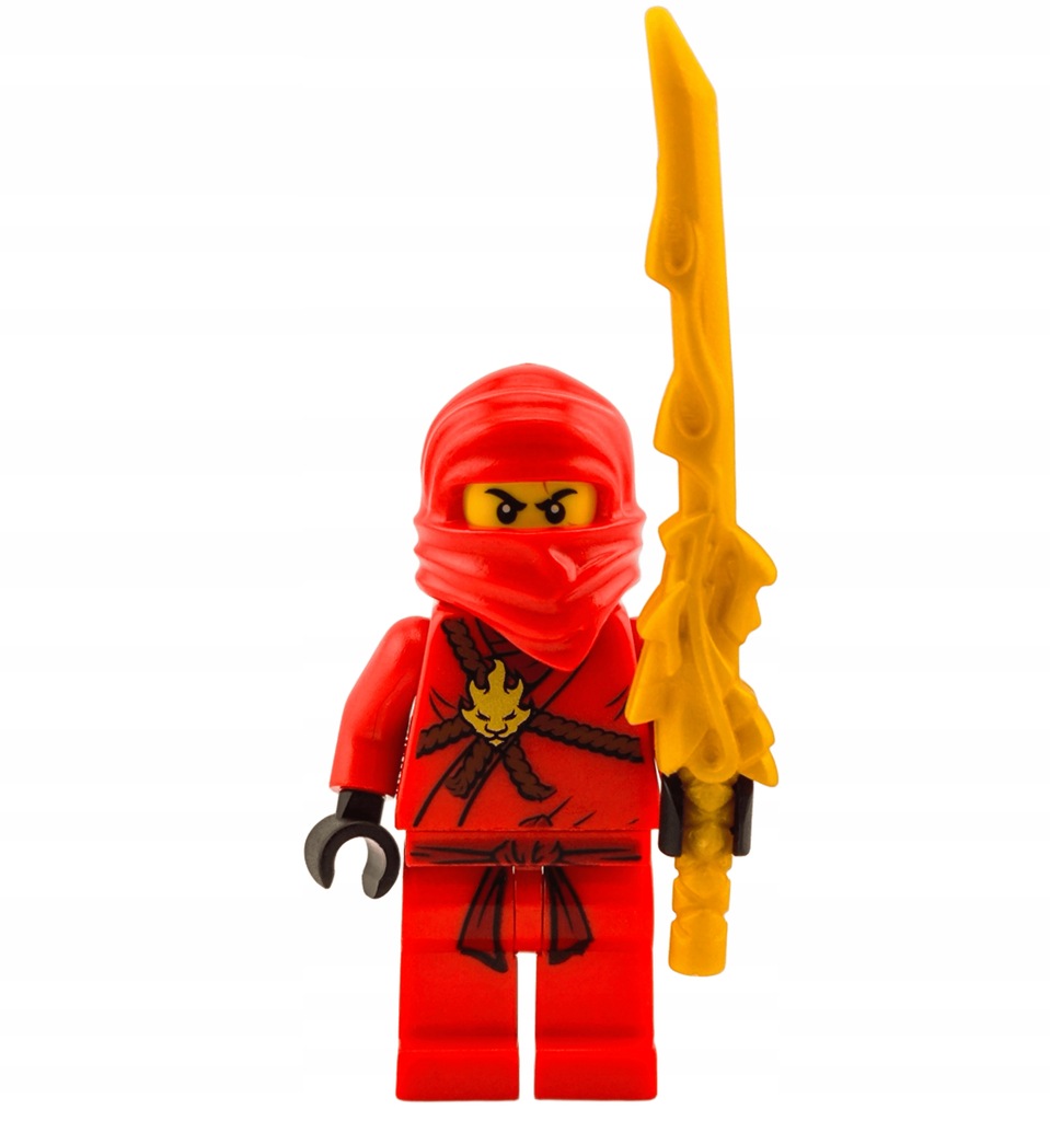 LEGO Figurka Ninjago - Kai - The Golden Weapons - njo007 + Smoczy Miecz ...
