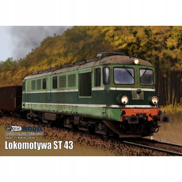 Lokomotywa ST43, Angraf Model, 1/25 - 14972335440 - oficjalne archiwum Allegro