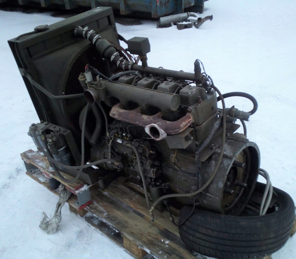 Silnik 4 cylindrowy MWM D226 B-4 - 7793347321 - oficjalne archiwum Allegro