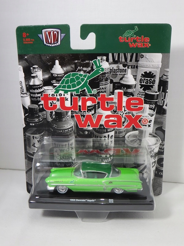 M2 Machines 1:64 AD83 - Impala 1958 Turtle Wax - 12690202069 ...