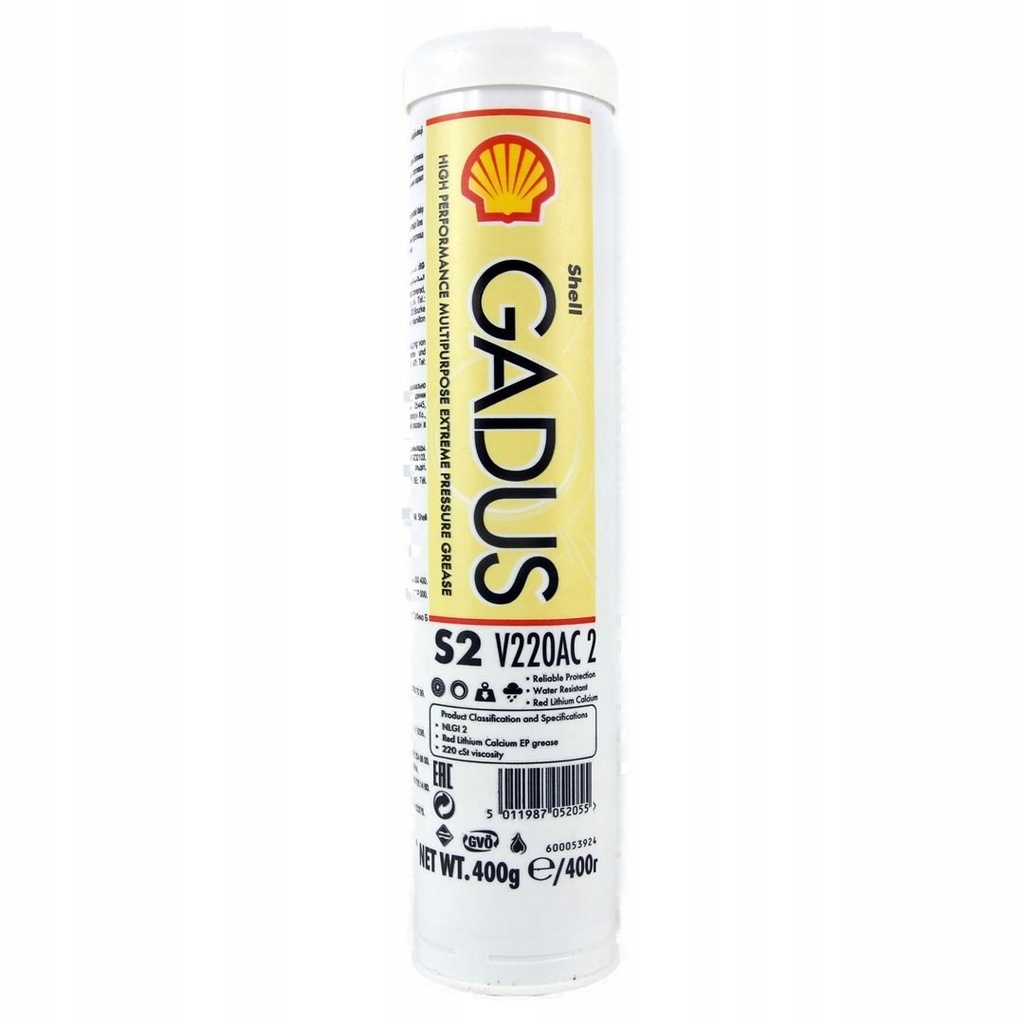 SHELL GADUS S2 V220AC 2 0,4KG - 12706779341 - oficjalne archiwum Allegro
