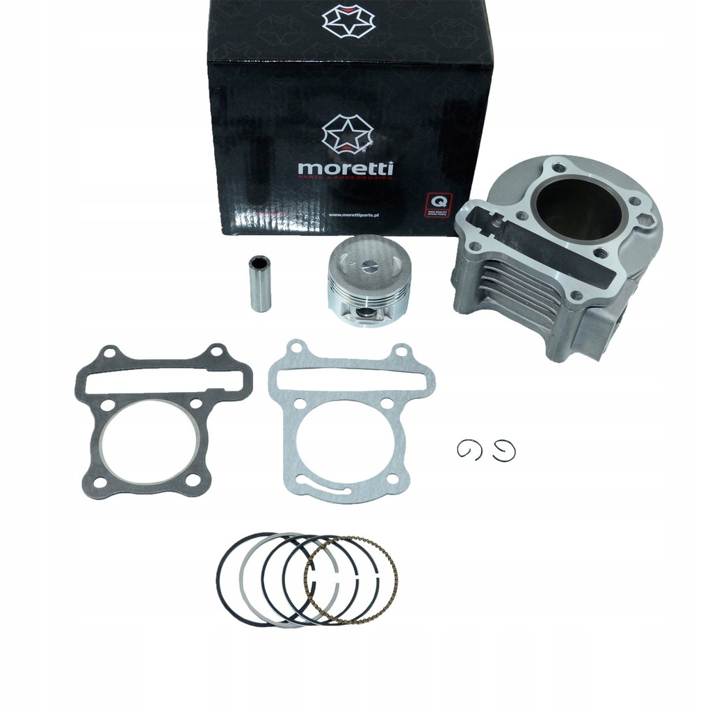 CYLINDER MORETTI 90 cm3 SKUTER GY6 139QMB 4T +25% - 7810939004 ...