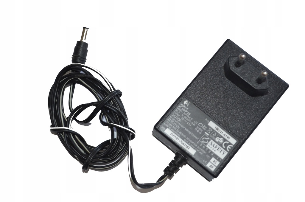 Zasilacz 24V 0.75A ADP-18LB Logitech do kierownicy - 11680482540 ...