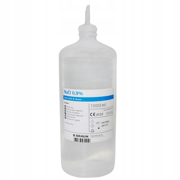 Sól fizjologiczna ECOLAV NACL 0,9% 1000ML B.Braun - 12710031204 ...