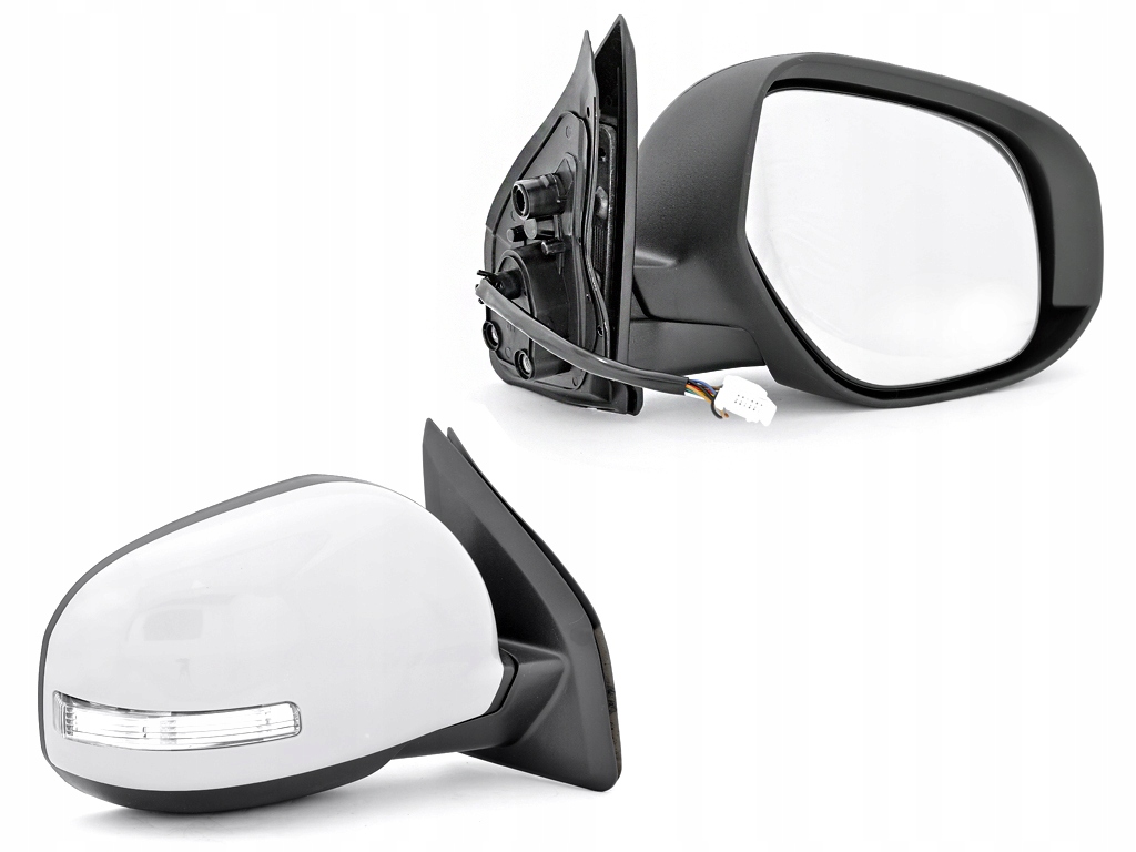 MITSUBISHI OUTLANDER SUV 2010-2013 LUSTERKO PRAWA - 12258331691 ...