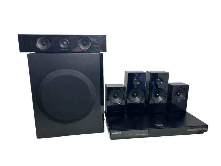 KINO DOMOWE SAMSUNG HT-E5500 1000W 5.1 BLU-RAY DVD CD BLUETOOTH WIFI ...