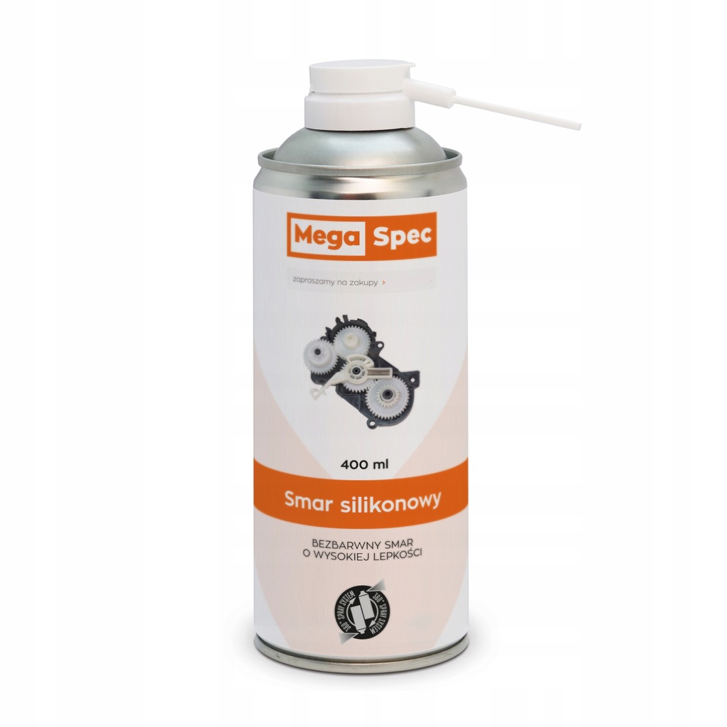 Smar silikonowy do uszczelek zawiasów zamków silikon w sprayu 400ml - 10188799526 - oficjalne ...