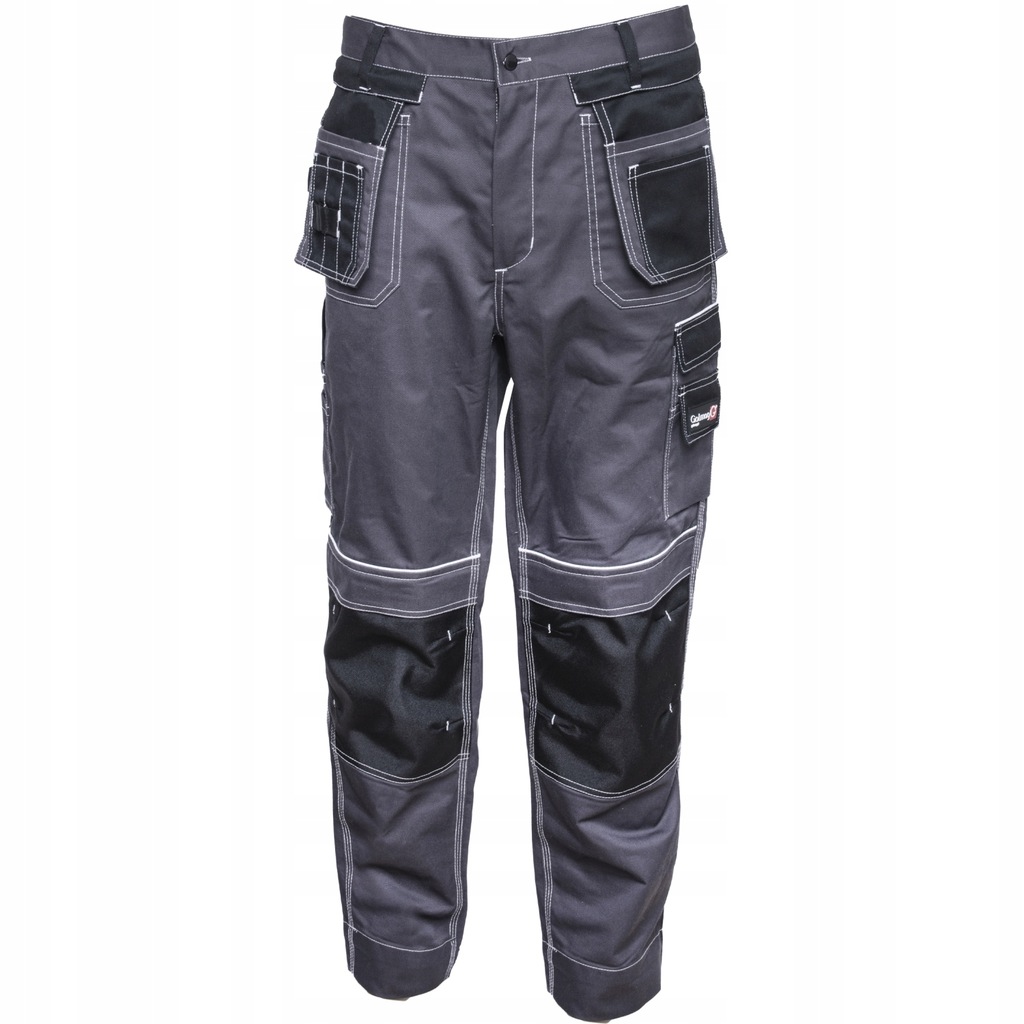 Spodnie robocze do pasa R. 58 POTRÓJNE SZWY mocne - 11289133492 ...