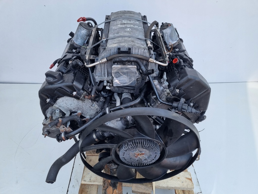 SILNIK KOMPLET BMW E60 E61 4.4 V8 333KM N62B44 - 12586450924 ...