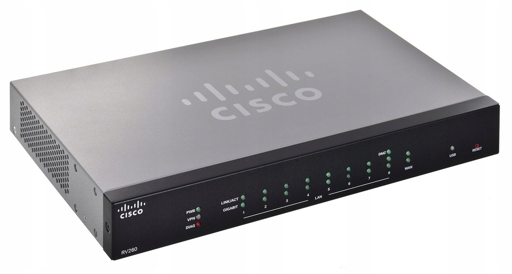 Router Cisco RV260-K9-G5 - 10982655449 - oficjalne archiwum Allegro