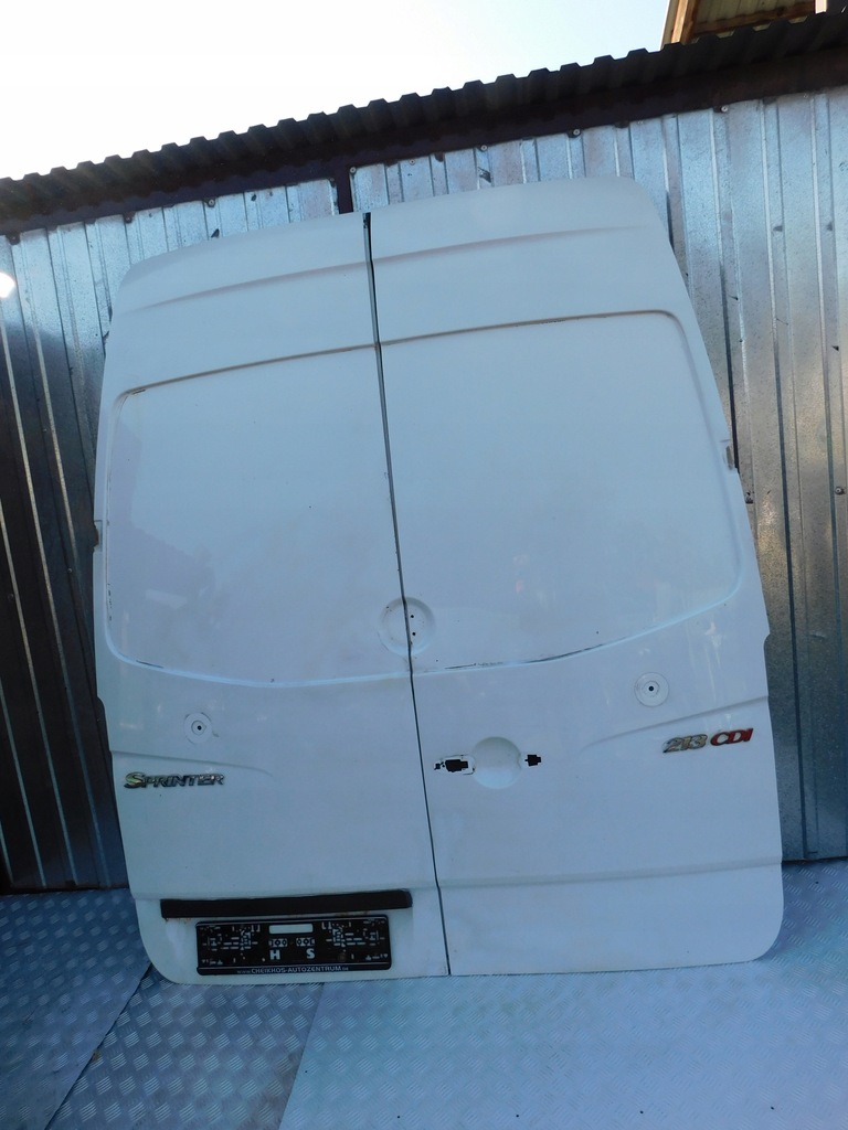Mercedes Sprinter 906 VW Crafter drzwi tył wysokie KOMPLET - 14444208356 - oficjalne archiwum ...